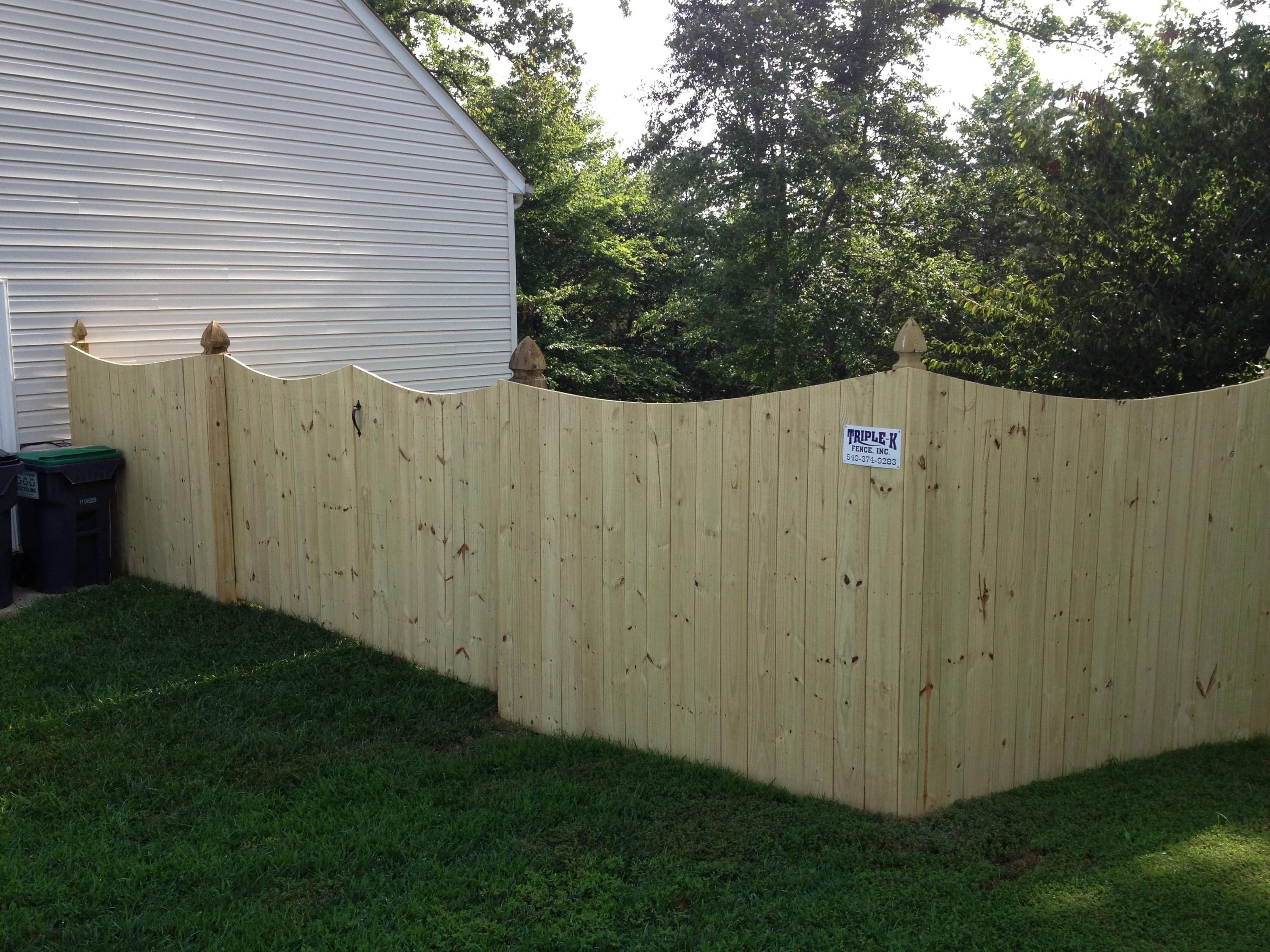 Triple k Fence Wood Fence Gallery Page